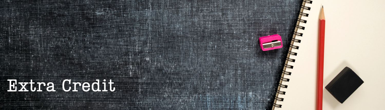 Extra Credit Opportunities – Catherine Haslag