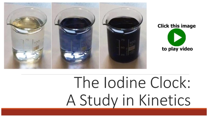 Rates of Reaction: The Iodine Clock – Catherine Haslag